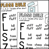 The FLOSS Rule: A Must-Teach Spelling Rule - Empire State Educate